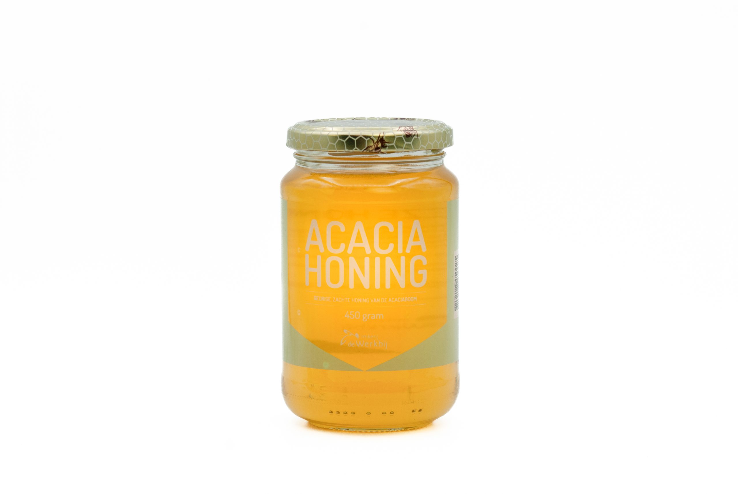 Acacia honing 450gr - Rauwe Honing - Het Bijenparadijs